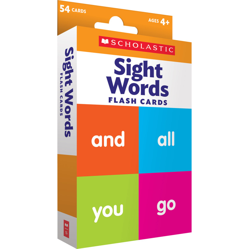 Scholastic Teaching Solutions Flash Cards: Sight Words - Knowledge Tree