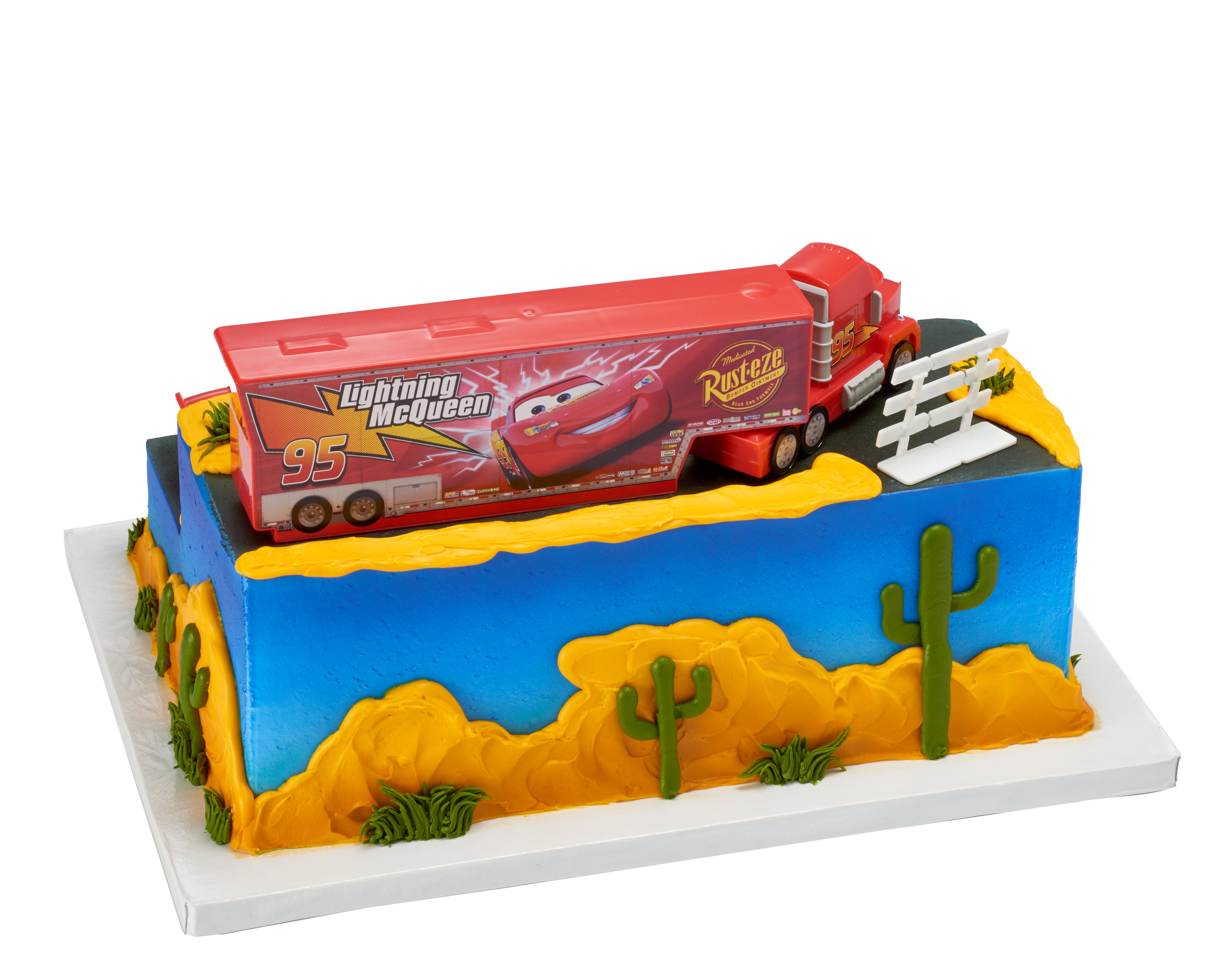 Cars Build For Speed Signature Cake Decoset Decodisplay Cake | DecoPac