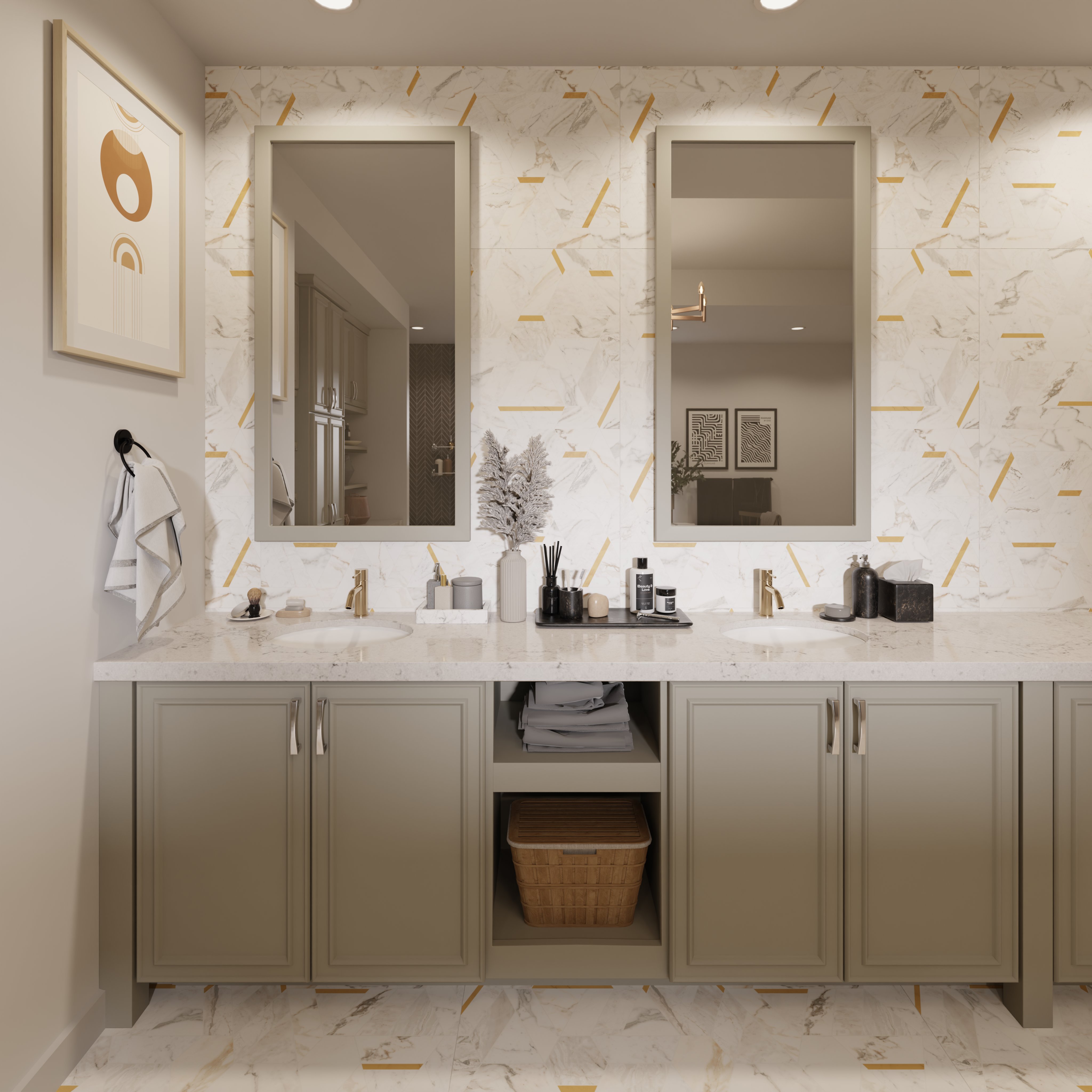 Marquee Hepburn 24x47 Decorative Tile Satin Rectified - Virginia Tile ...