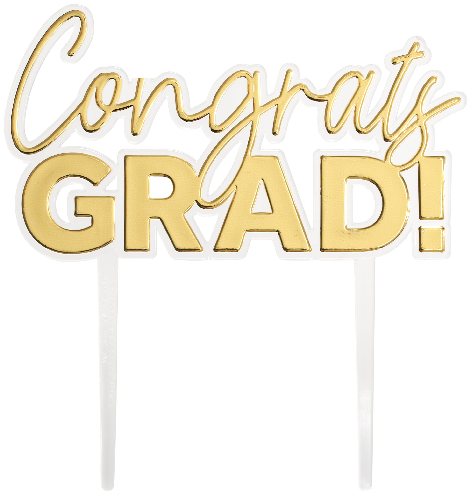 Congrats Grad Gold | DecoPac