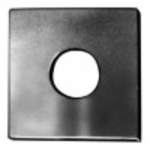 Hubbell Power Systems 6817 3 X 3 X 1/4 In. Galvanized Steel Square ...