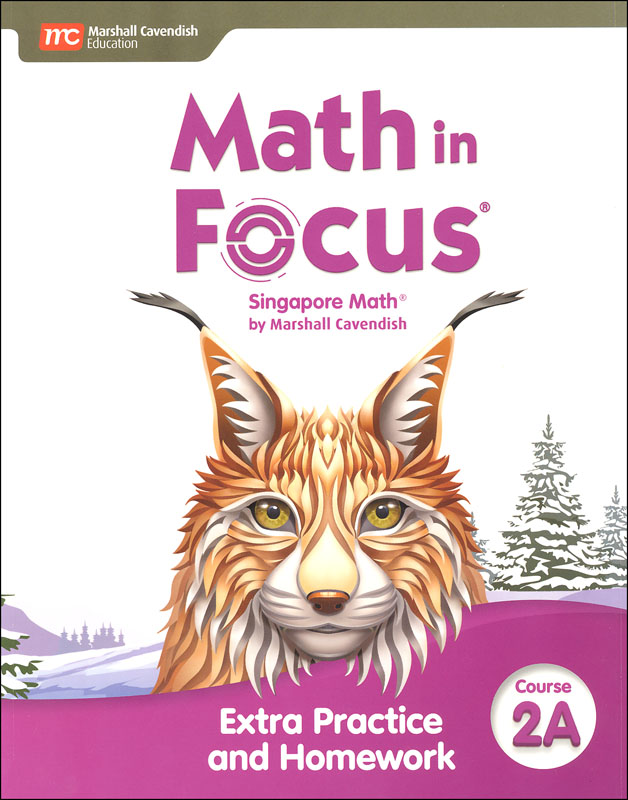 Math in Focus 2020 Extra Practice and Homework Course 2A