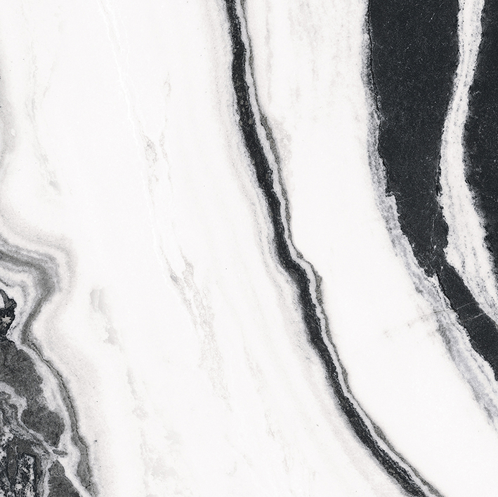 B&W_Marble Wave 48x112 Slab Matte Rectified - Virginia Tile Company