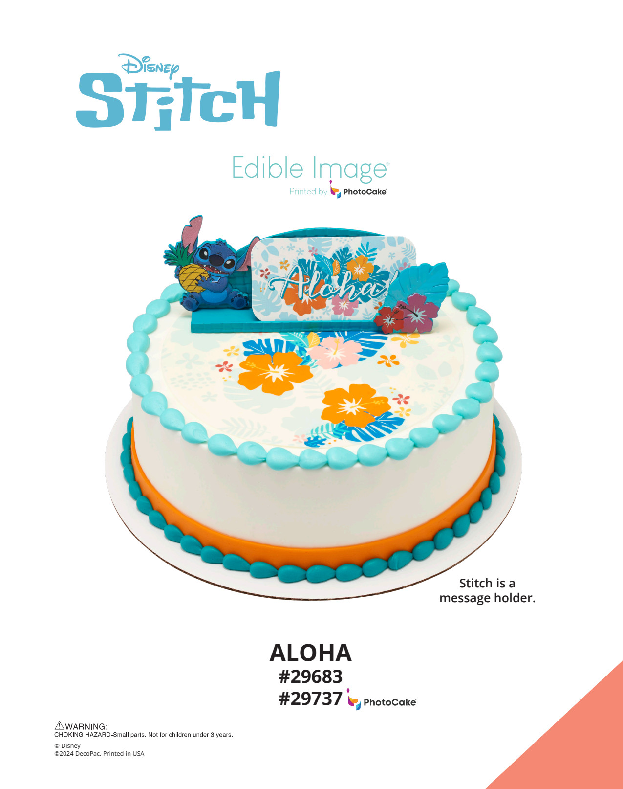 Disney S Stitch Aloha Da255197 Ca19 4bb4 B0e5 72a4398473fc | DecoPac