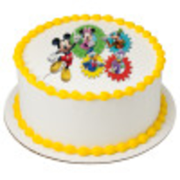 Mickey Mouse Clubhouse Cheers Photocake Image | DecoPac