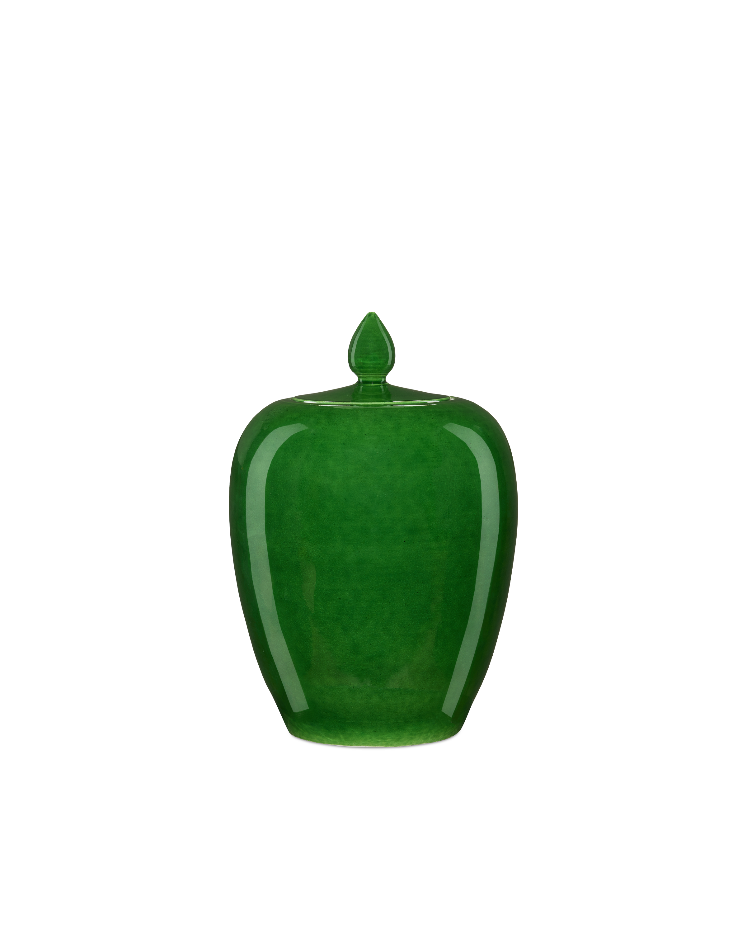 Imperial Green Ginger Jar