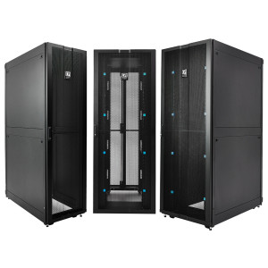 Chatsworth ZC45-A120A-71 ZetaFrame Cabinet, 48U, 89.9 H X 31.5 W X 47.2 ...