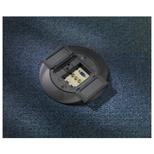 Hubbell Wiring Device - Kellems S1CFCBL SystemOne Universal Floor Box ...