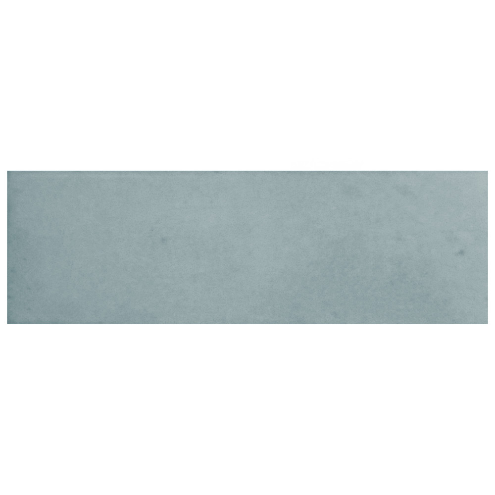 Coco Matte Blue Grass 2 in. x 5-7/8 in. Porcelain Floor and Wall Tile ...