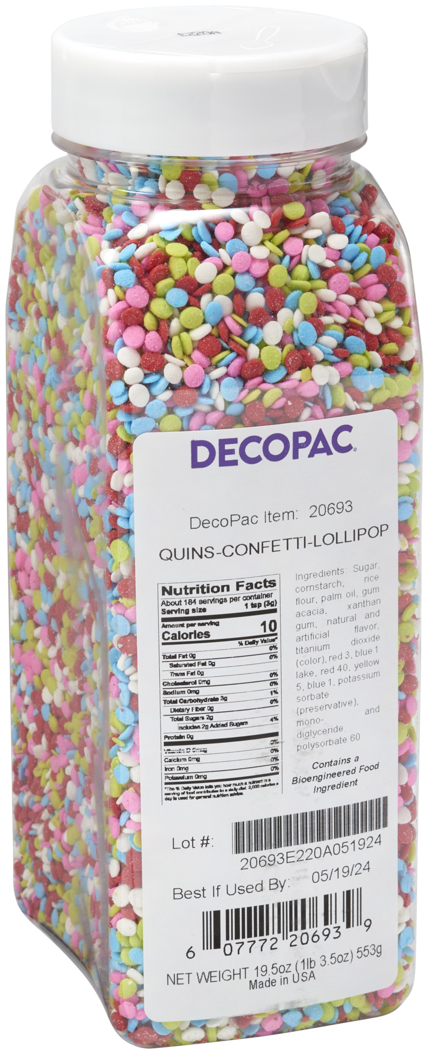Lollipop Confetti Quins | DecoPac