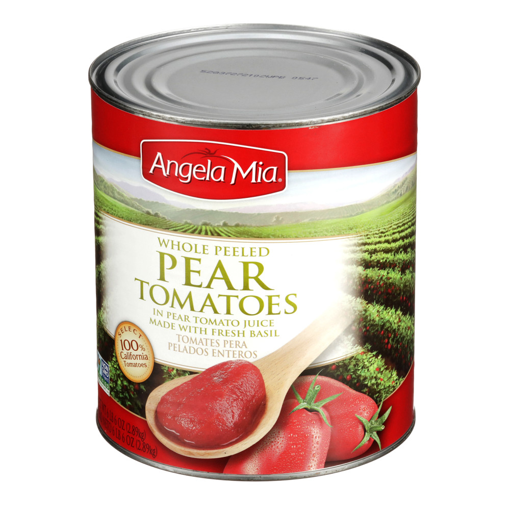 ANGELA MIA Whole Peeled Pear Tomatoes | Conagra Foodservice