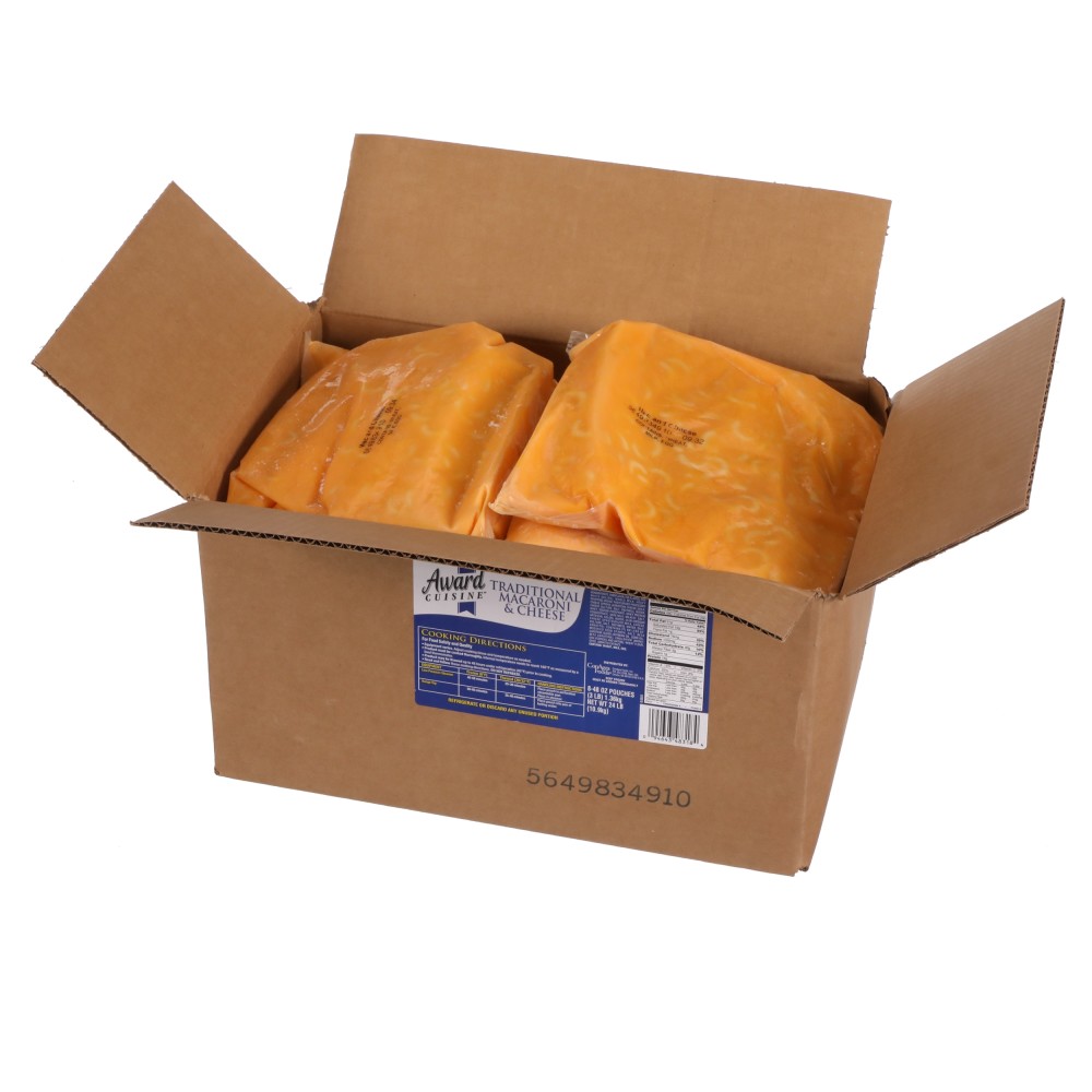 Award Cuisine Mac n Cheese Pouch 8/3 lb | Conagra Foodservice