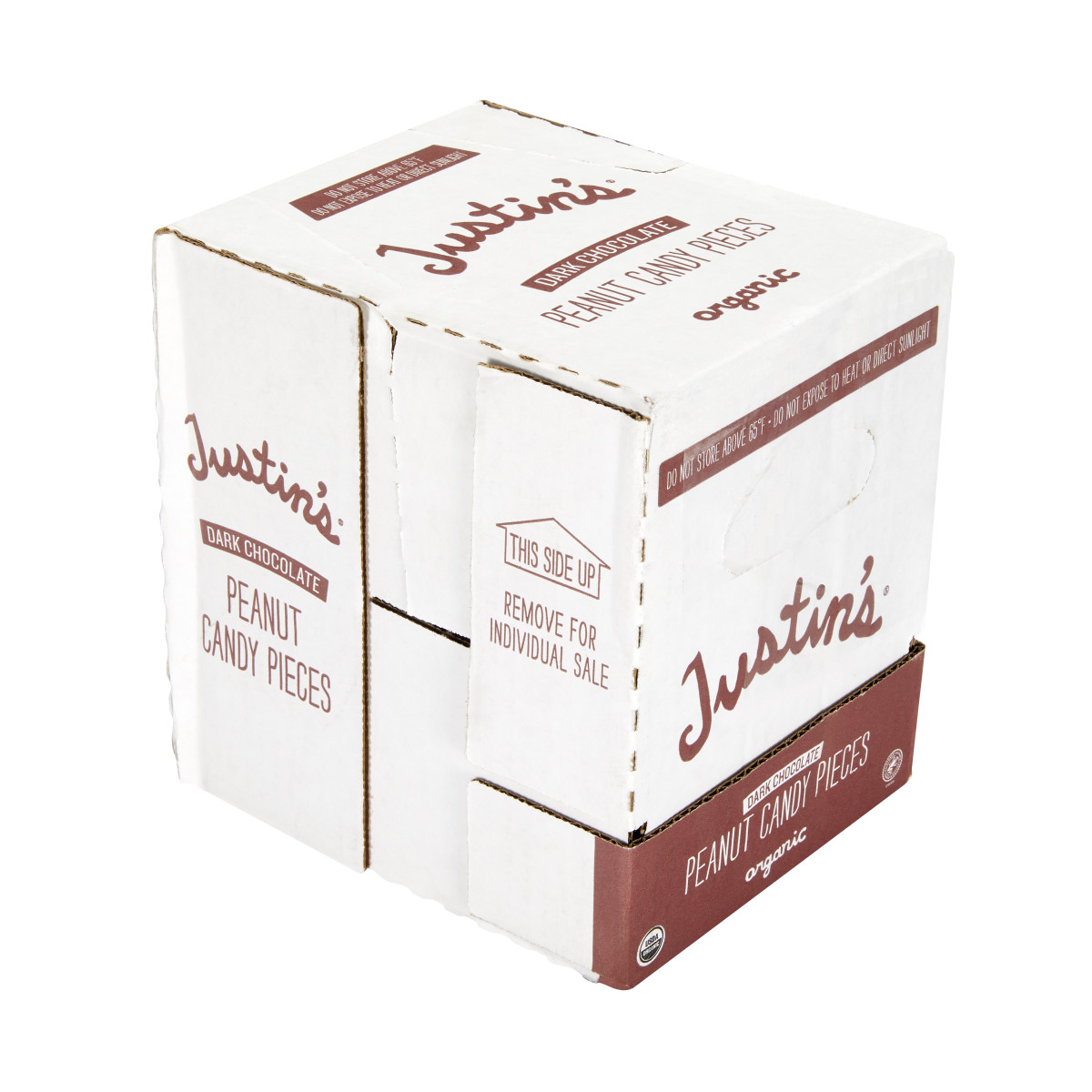 JUSTIN'S® Dark Chocolate Peanut Candy Pieces 6/4.5oz packs • Hormel ...