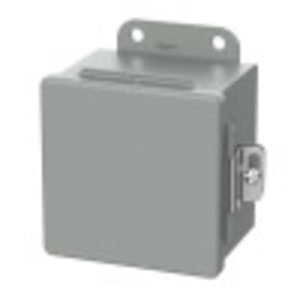 Hoffman (nVent) A8086CH Type 12 Enclosures, Steel, Continuous Hinge With Clamps, 8 X 8 X 6 In ...
