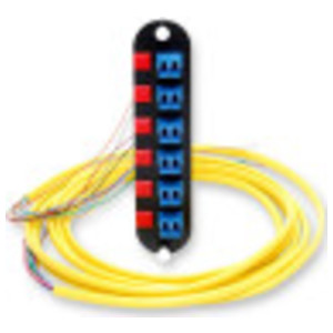 Corning CCH-CP12-A9-P03RH Closet Connector Housing Panel, (12) Fiber ...