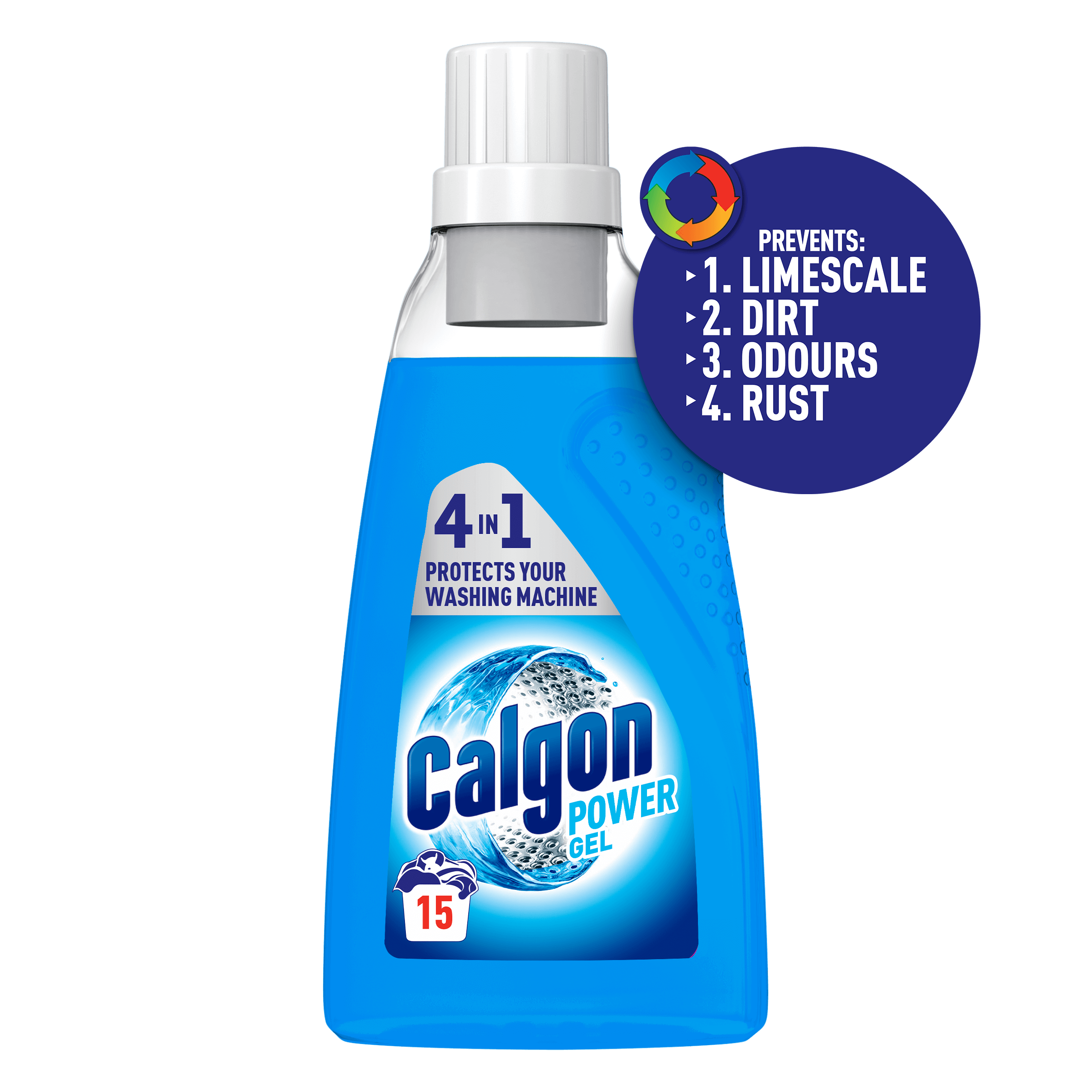 Calgon 4in1 Gel | Prevents from limescale, residue, odour and rust ...