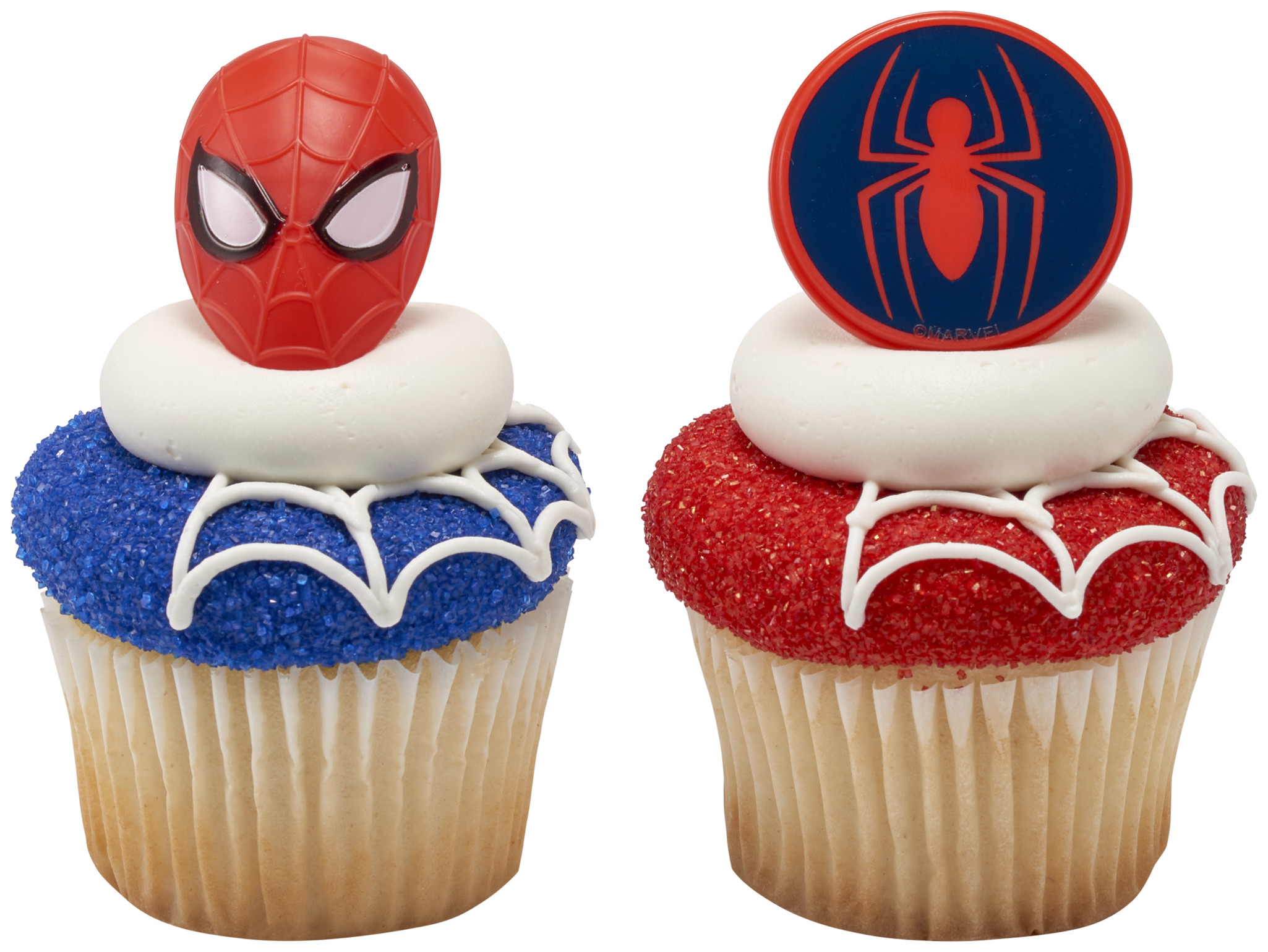 Spider Man Spider And Mask Ring Printed | DecoPac