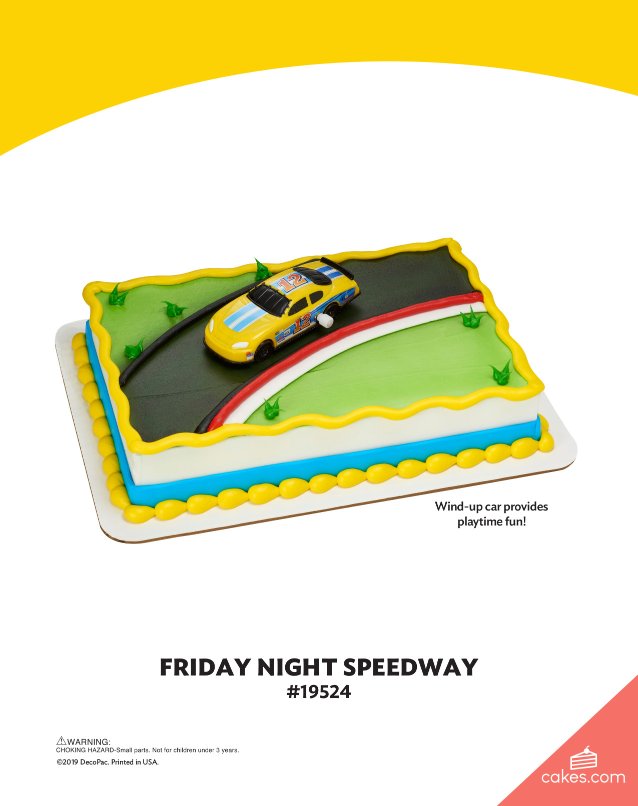 Friday Night Speedway The Magic Of Cakes Page | DecoPac