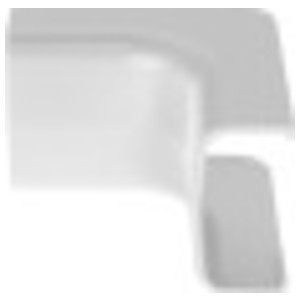 Panduit ICF5WH-E LD5 Non-Metallic Surface Raceway Inside Corner Fitting ...