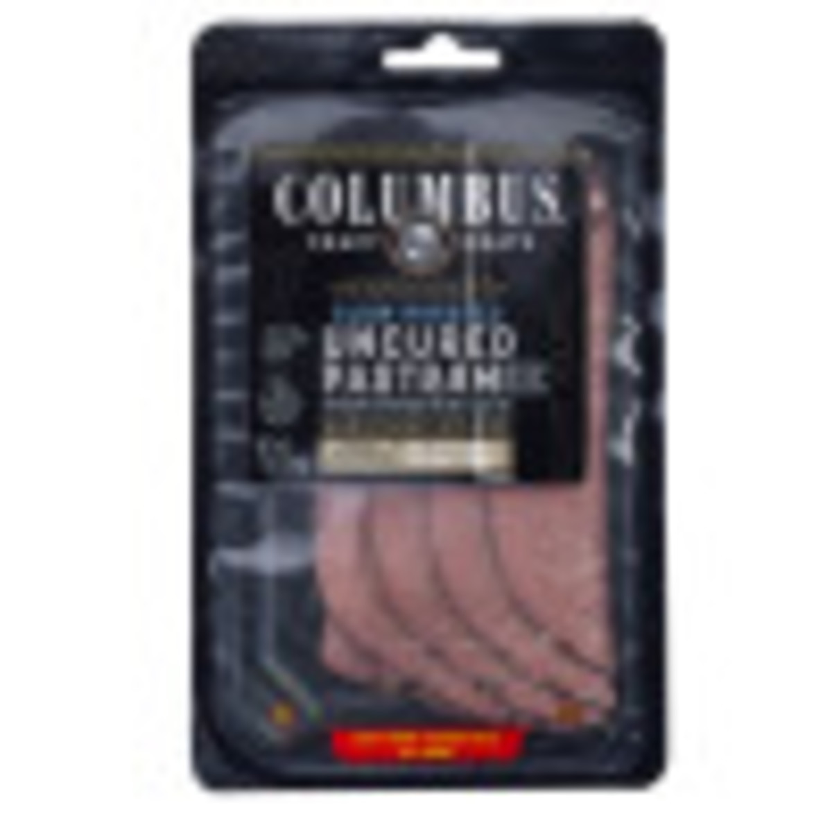COLUMBUS® Pastrami, Sliced, 12/6oz • Hormel Product Code: #118250 ...