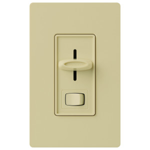 Lutron SF-12P-277-IV Skylark 3-Wire Dimmer Switch For Ballasts/LED ...