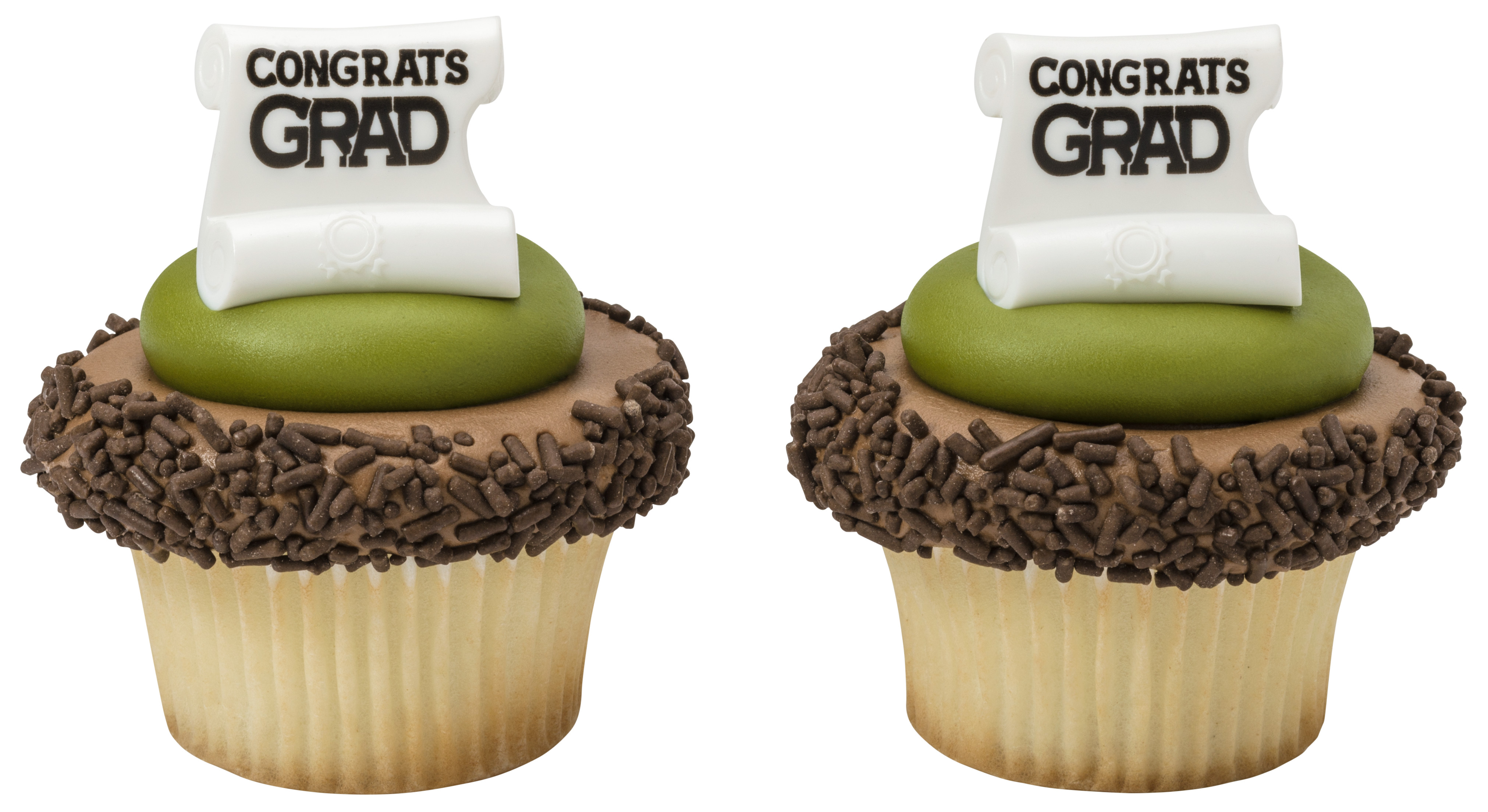 Grad Diploma Cupcake Rings | DecoPac