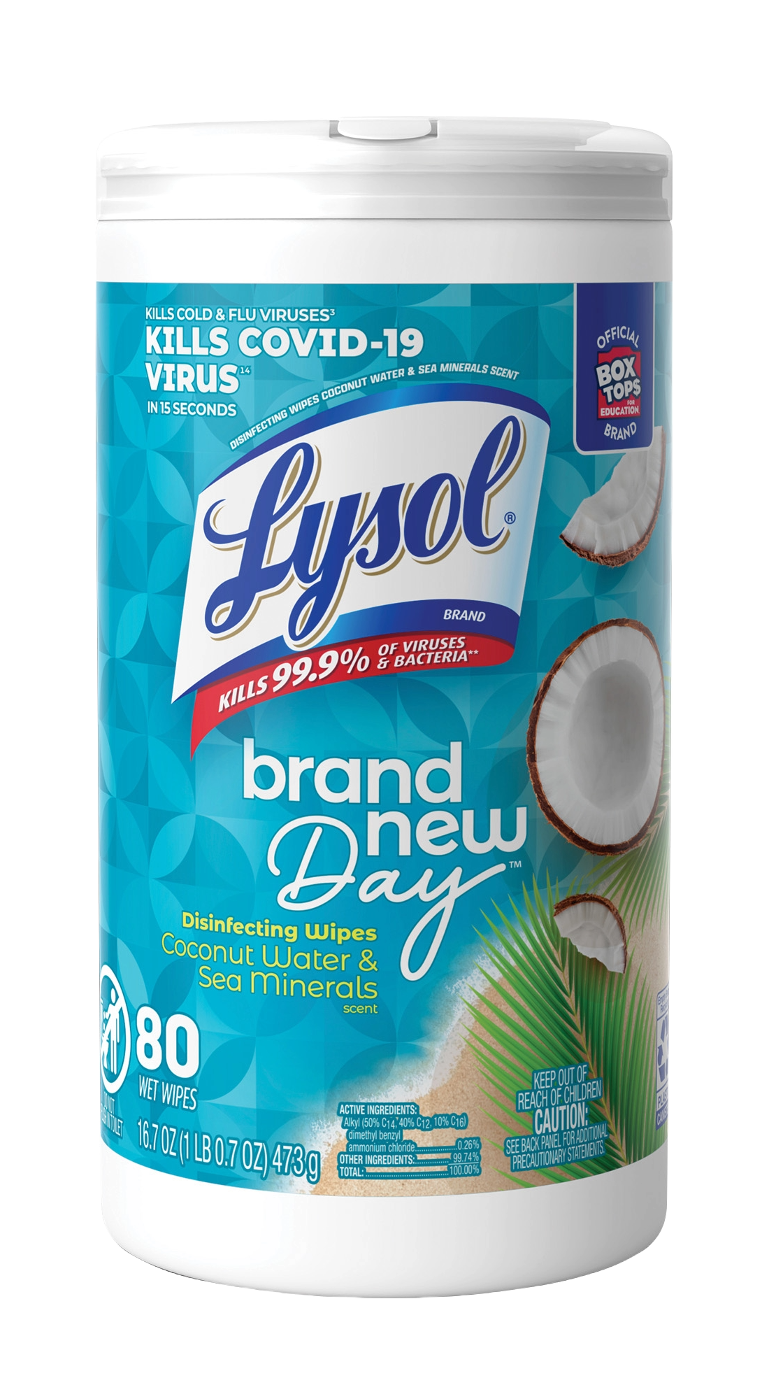 Lysol® Toallitas Desinfectantes para Superficies Brand New Day Coconut ...