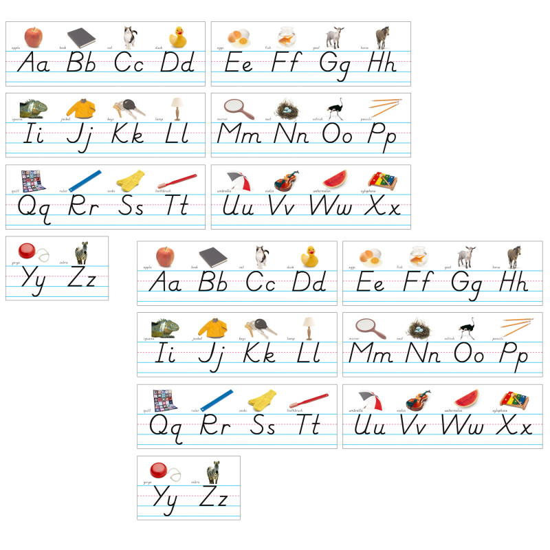 North Star Teacher Resources Photo & Modern Manuscript Alphabet Lines ...