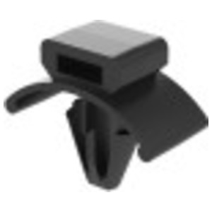 Panduit PWMS-H25-M0 PWMS-H25-M0 Cable Tie Mount, Black, UV PA 6.6, Push ...