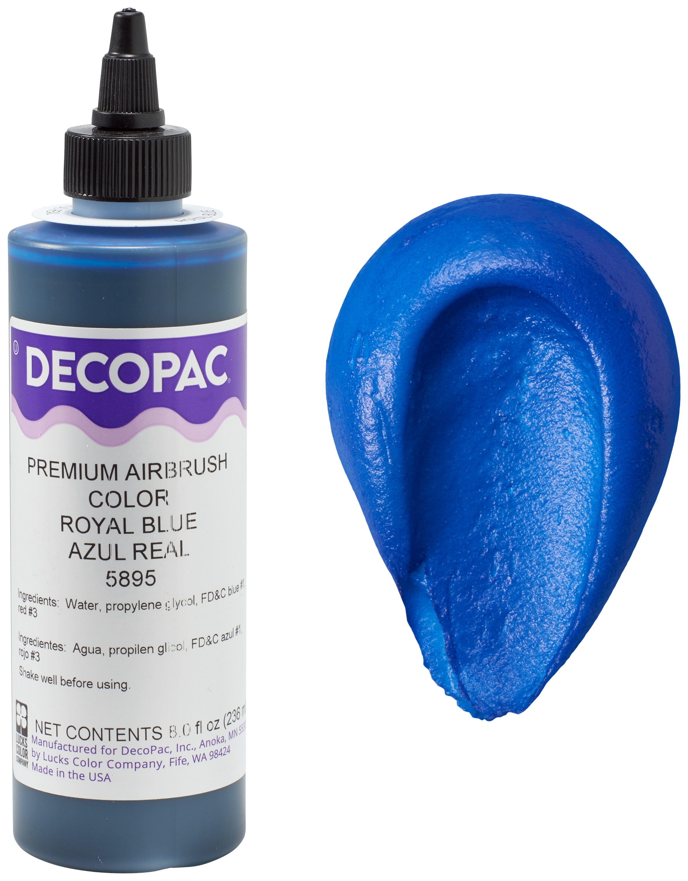 Royal Blue Premium Airbrush Color | DecoPac