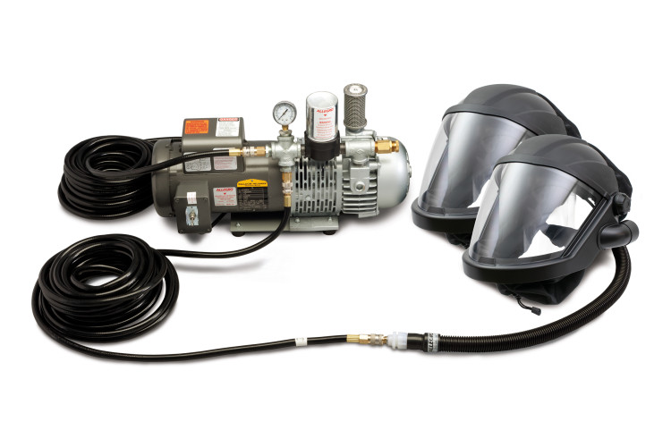 Supplied Air Shield 2-Worker System