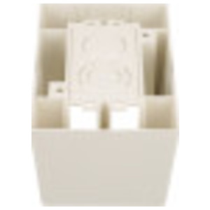 Panduit JB1DIW-A Non-Metallic Low Voltage Deep Outlet Box With Adhesive ...
