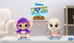 Disney Jr T.O.T.S. Tickle & Toot Baby Mitsu the Monkey, 10-inch feature ...