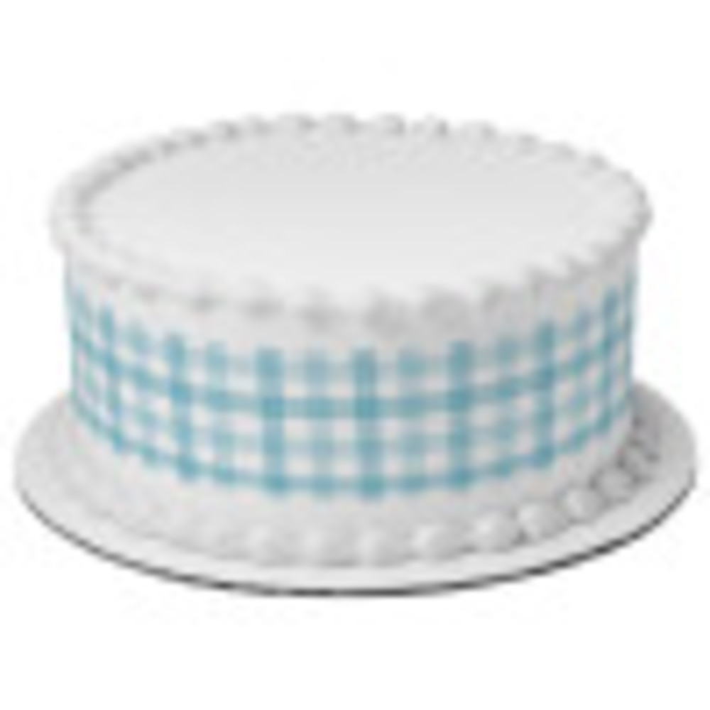 Order Blue Gingham Edible Image® by PhotoCake® Cake from LUNDS & BYERLY ...