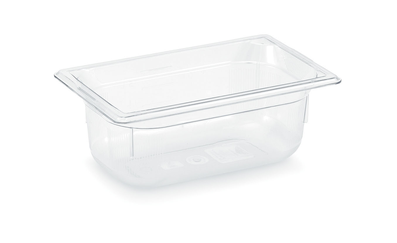 Super Pan® Plastic Pans - Low Temperature - Clear - Vollrath Foodservice