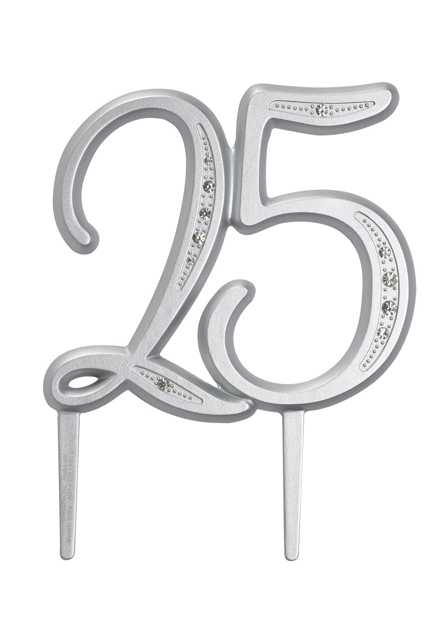 25 Diamond Milestone Monogram | DecoPac