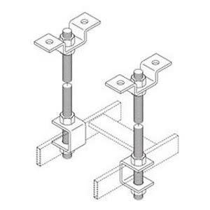 Chatsworth 11310-001 Threaded Ceiling Kit 3/8-16, 72 In.L, Gold ...
