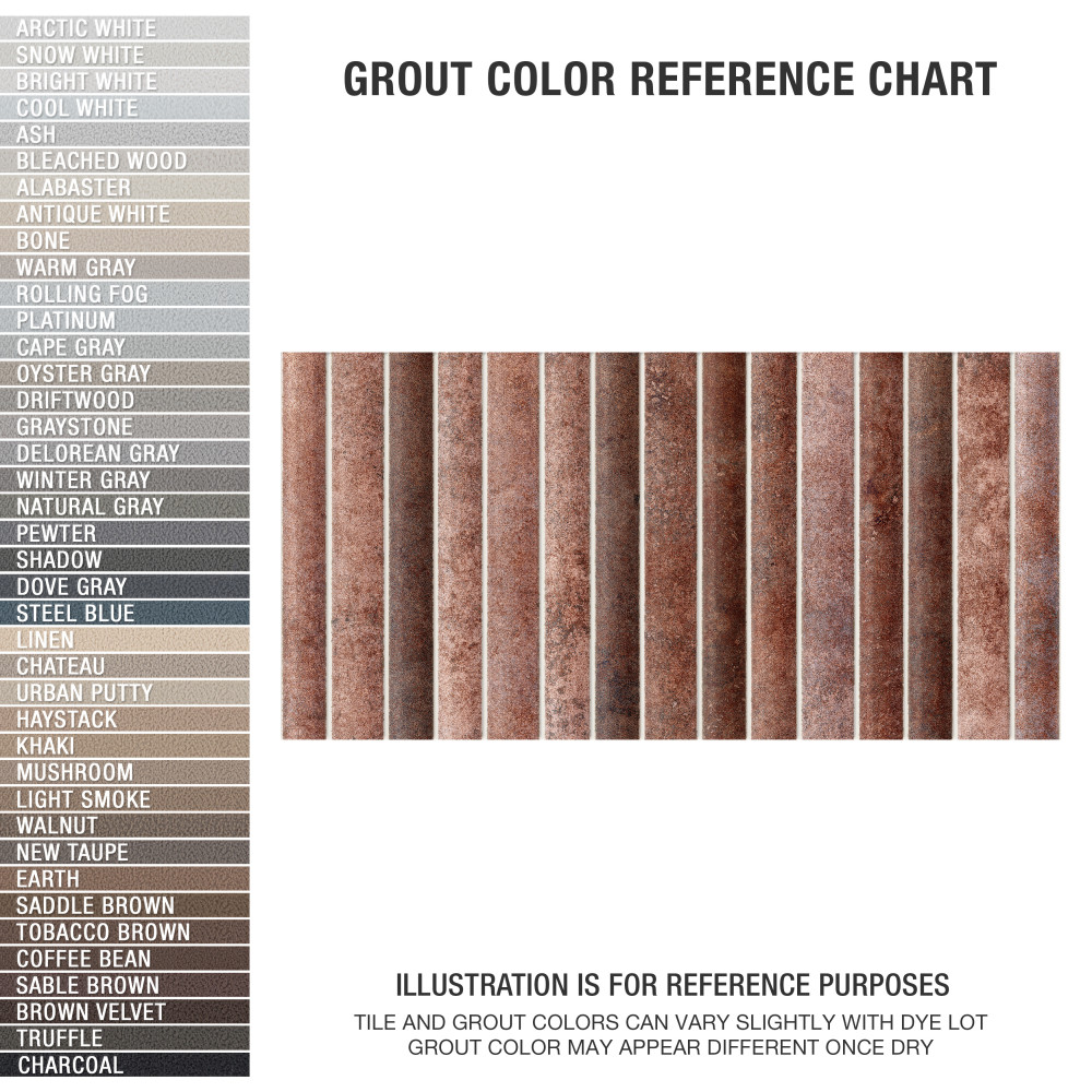 Rubik Garnet 5-7/8 in. x 11-3/4 in. Ceramic Wall Tile | Merola Tile