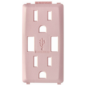 Leviton RKAA1-FP RENU® 15 Amp USB Charger/Tamper-Resistant GFCI Outlet ...