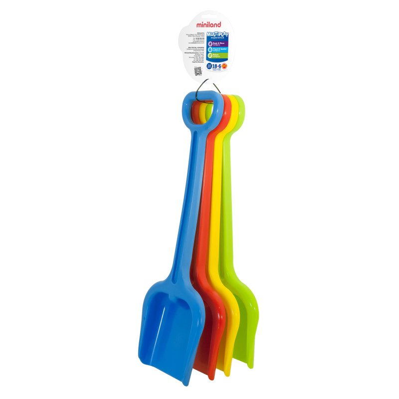 Miniland Super Shovels 4-Pack - Zuma