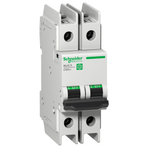 Square D (Schneider Electric) M9F42203 Multi 9 C60 BP Miniature Circuit Breaker, Tunnel Terminal ...