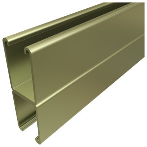 Unistrut (Atkore) P5501 20ZD Strut Channel, 12ga, 1-5/8"x 4-7/8", Solid ...