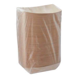 Dixie®, Poly-Coated Paper Food Tray, 3 lb Capacity, Brown | Plates