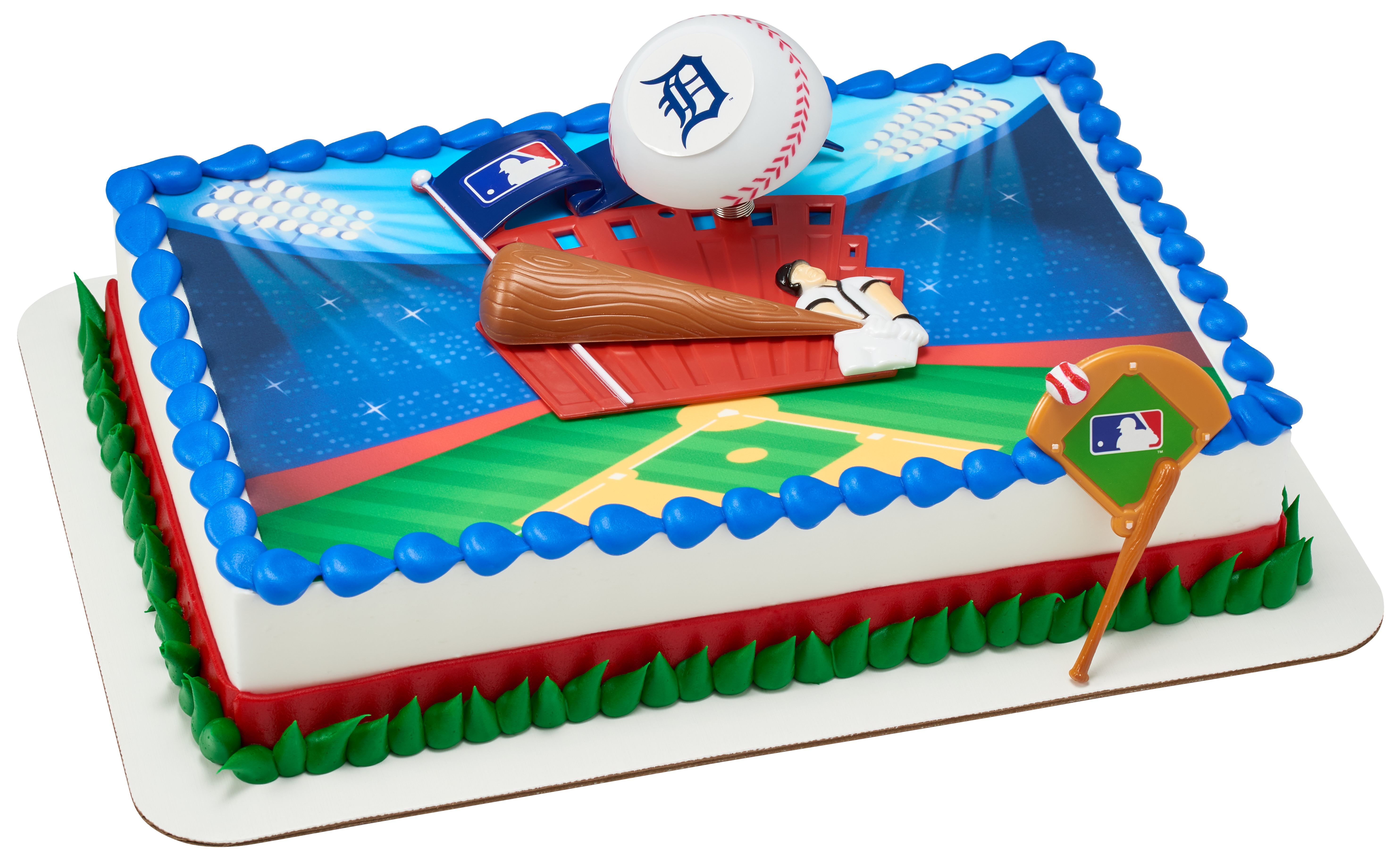 MLB® Home Run | PhotoCake® Edible Image® DecoSet® Background | DecoPac