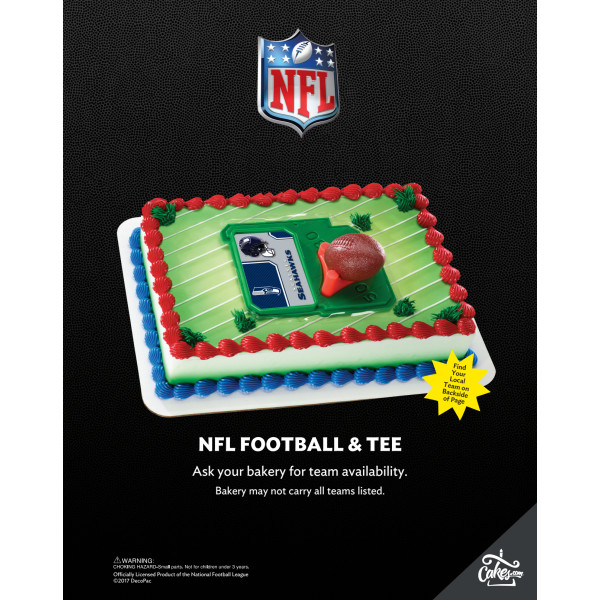 Nfl Football Tee All Teams | DecoPac