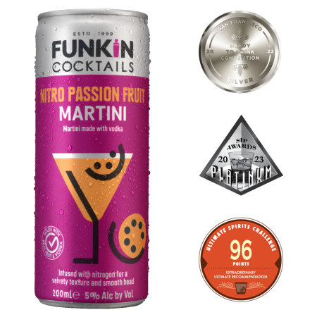 Funkin Cocktails Nitro Passion Fruit Martini