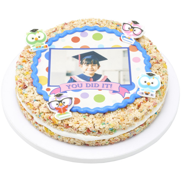 Colorful Grad Owls | DecoPac