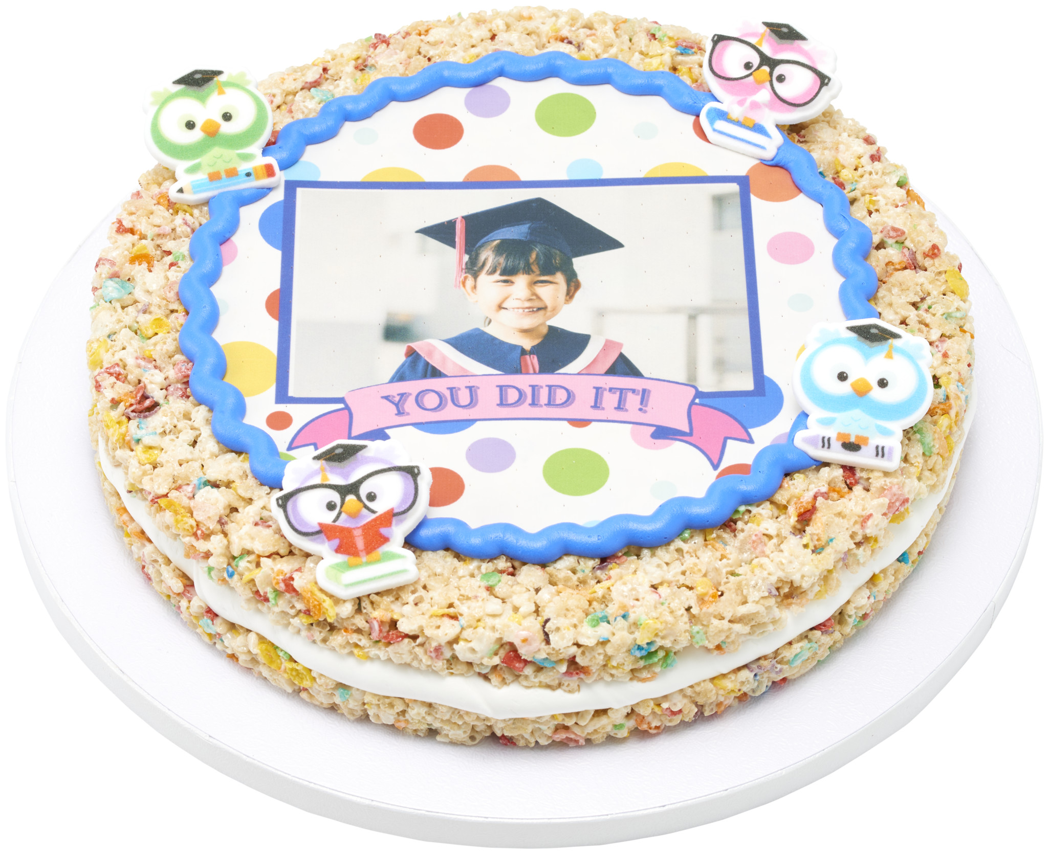 Colorful Grad Owls | DecoPac