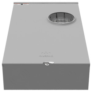 Milbank U2120-X-2/K7 Meter Socket, Ringless, 320A, 600V, 3-Phase, 7-Jaw ...