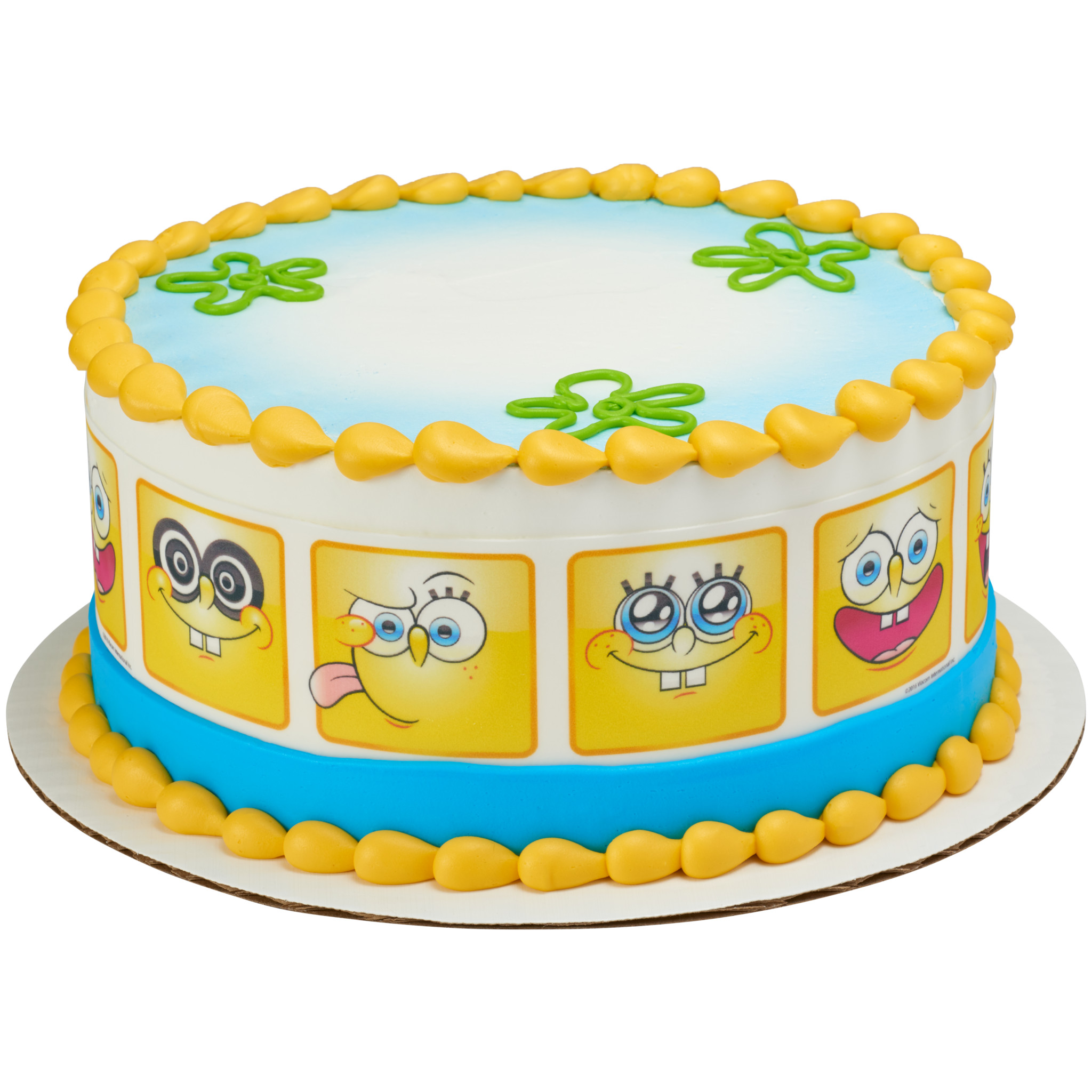 Spongebob Squarepants Many Faces Photocake Image Strips | DecoPac